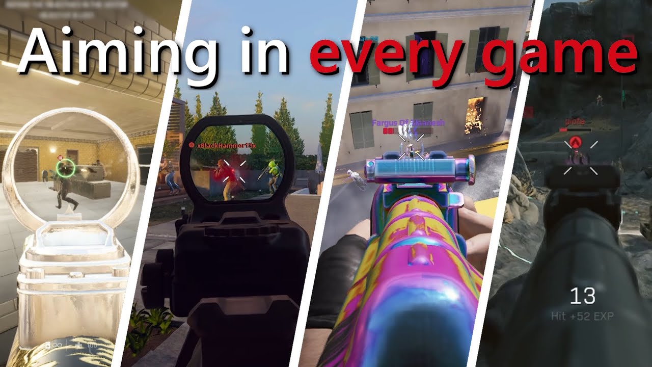 Aiming accurately in every game - YouTube