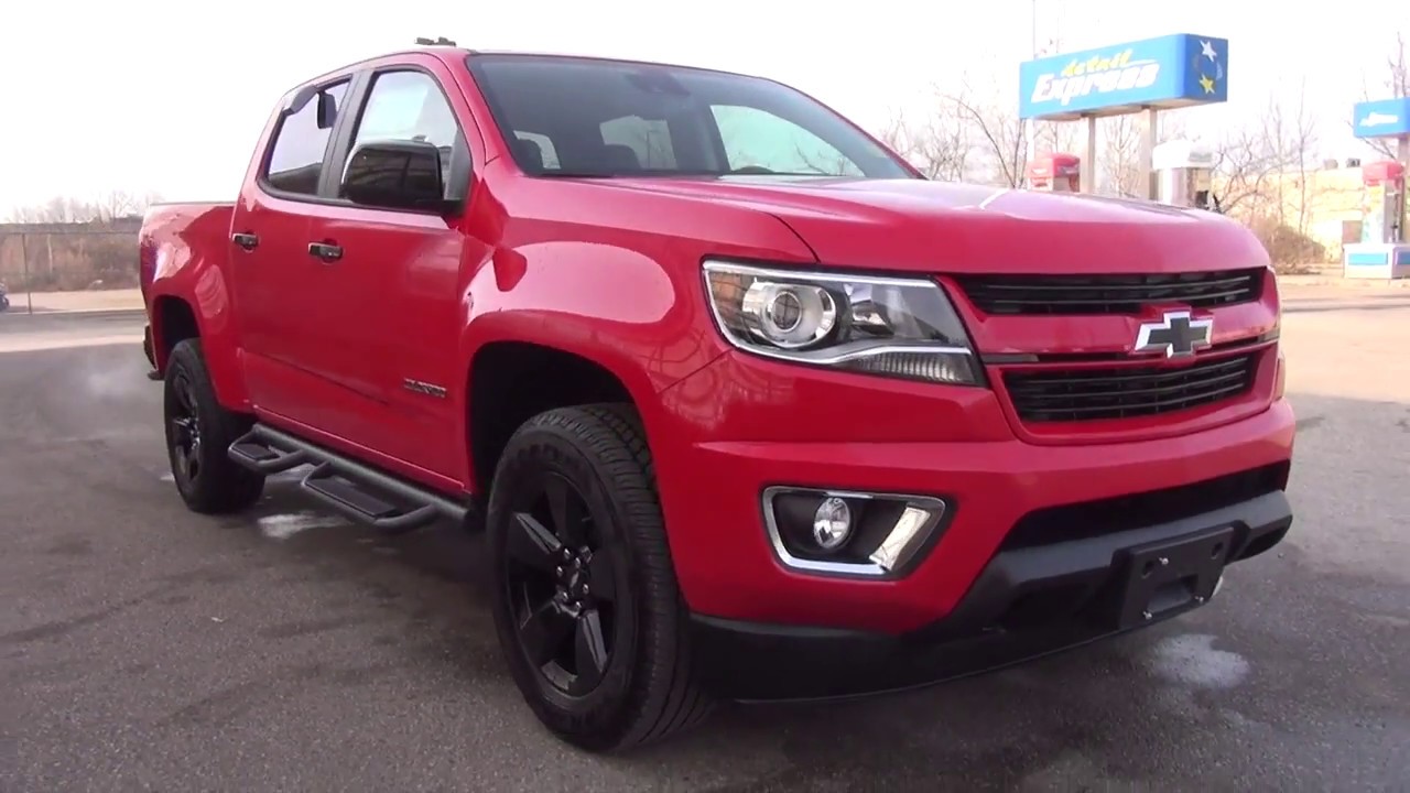 2018 CHEVROLET COLORADO CREW CAB SHORT BOX 4-WHEEL DRIVE LT - RED HOT ...