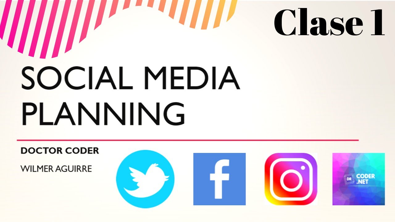 Clase 1 Social Media Planning by Doctor Coder - YouTube