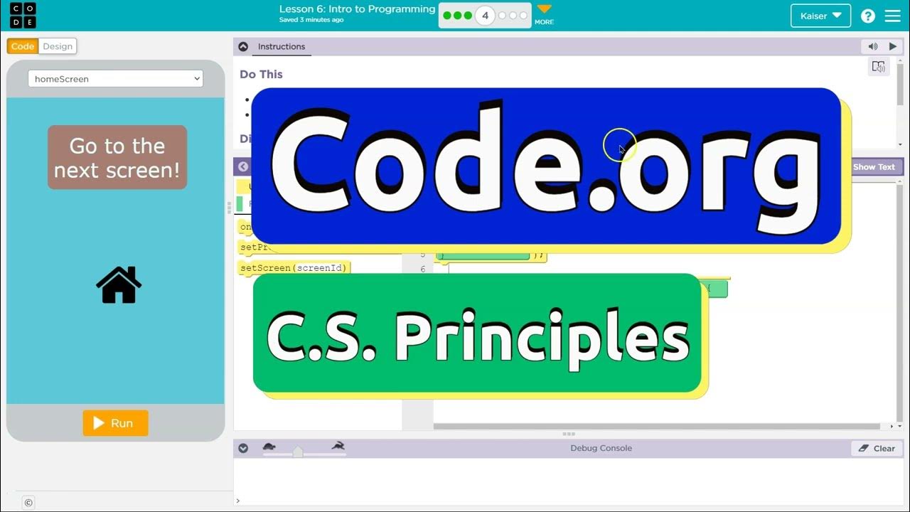 Code.org Lesson 5.5 Intro to Programming | Tutorial with Answers | Unit ...