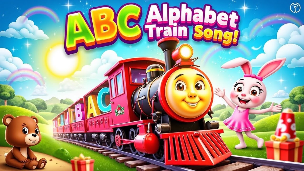 ABC Alphabet Train Song 🚂 | Fun Learning for Kids | A to Z Animated ...