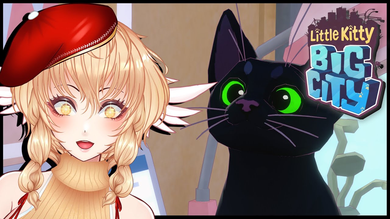 Meow Meow Game! Checking out Little Kitty Big City - YouTube