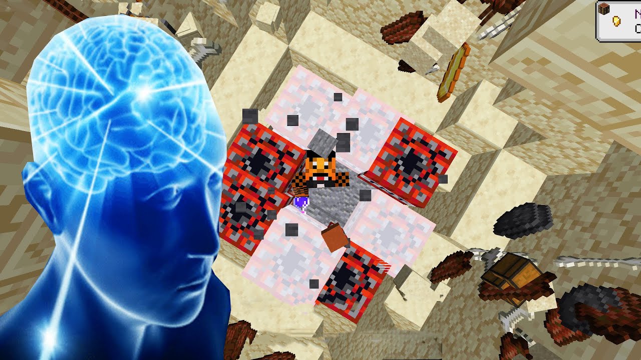 GALAXY BRAIN MEME | MINECRAFT VERSION - YouTube