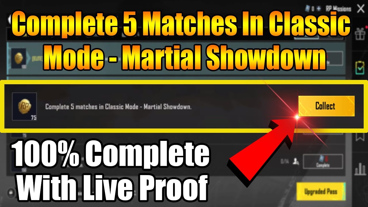 Complete 5 Matches In Classic Mode - Martial Showdown - YouTube