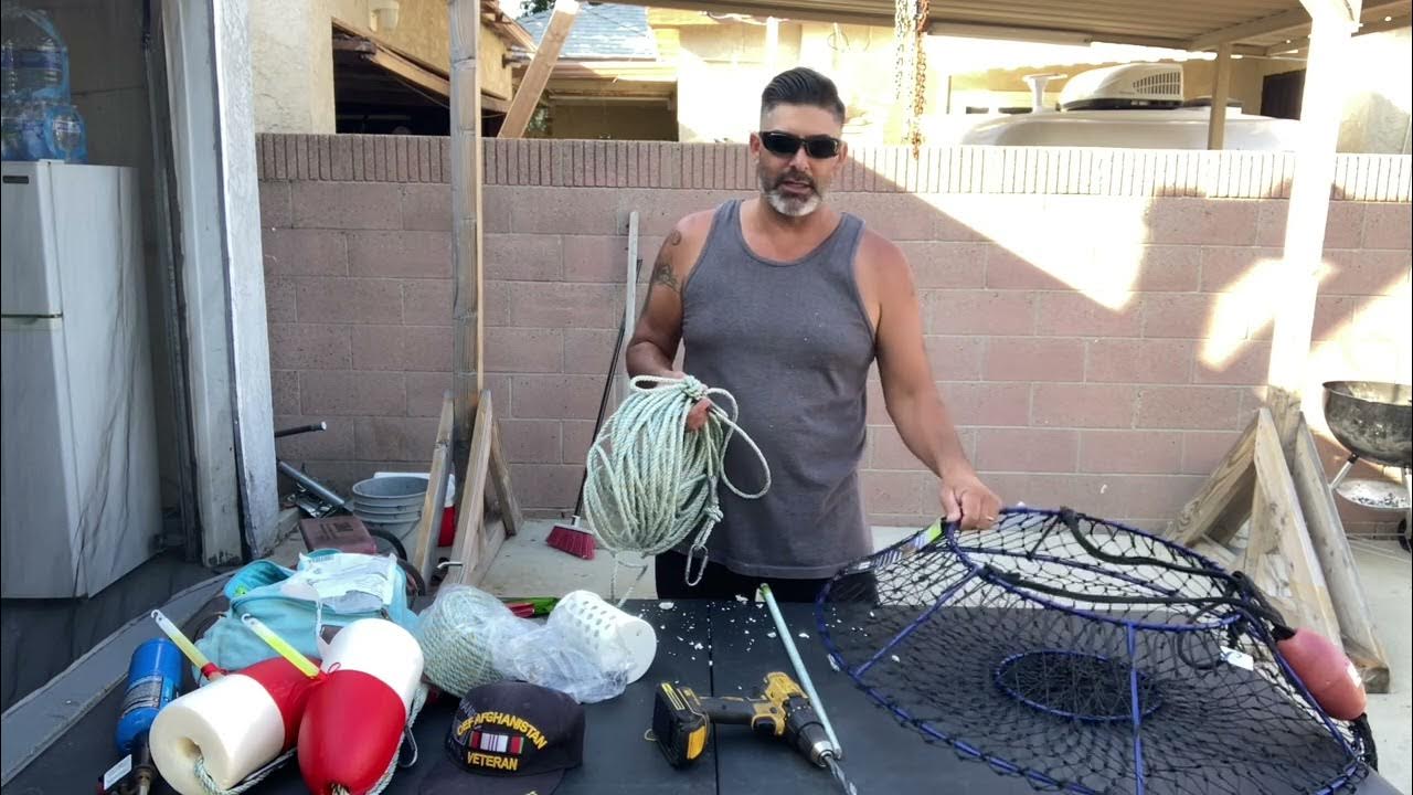 How to set up your hoop nets for lobster. Part 1 instagram FishCande - YouTube