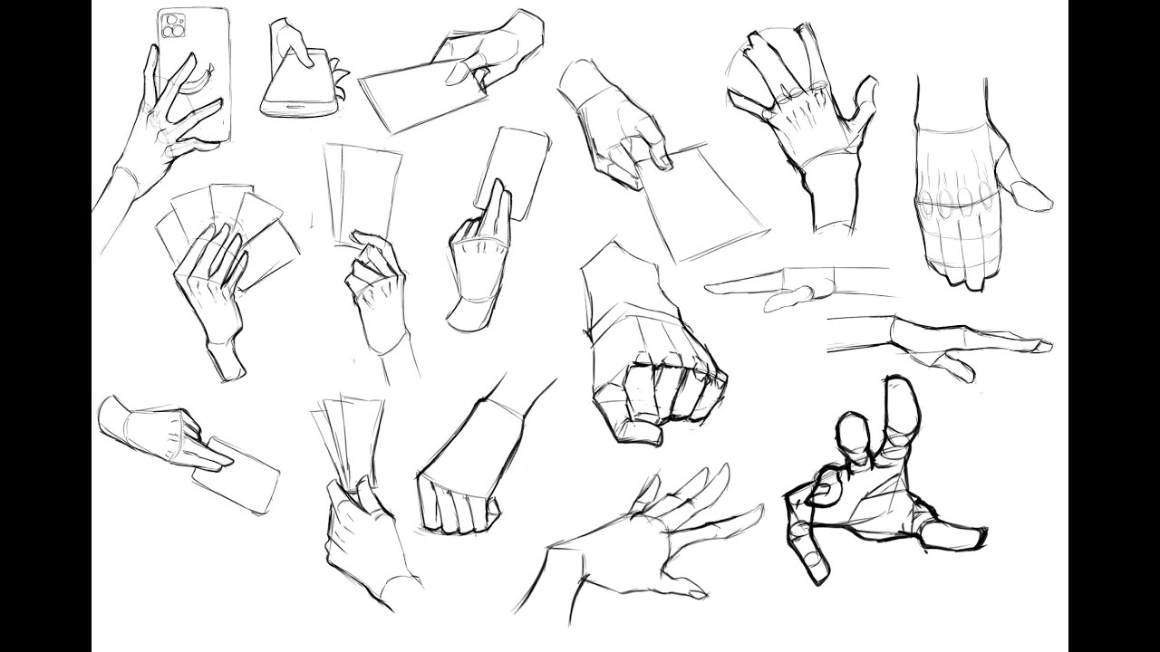 🔴 Come Draw Hands with me - YouTube