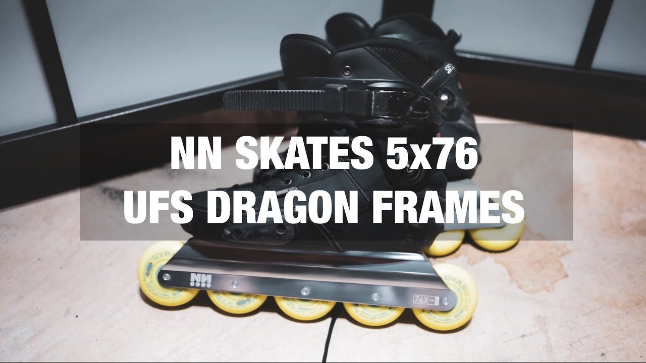 NN 5x76 Dragon Frames (UFS) - Setup w/ Seba SX 2 boot - YouTube