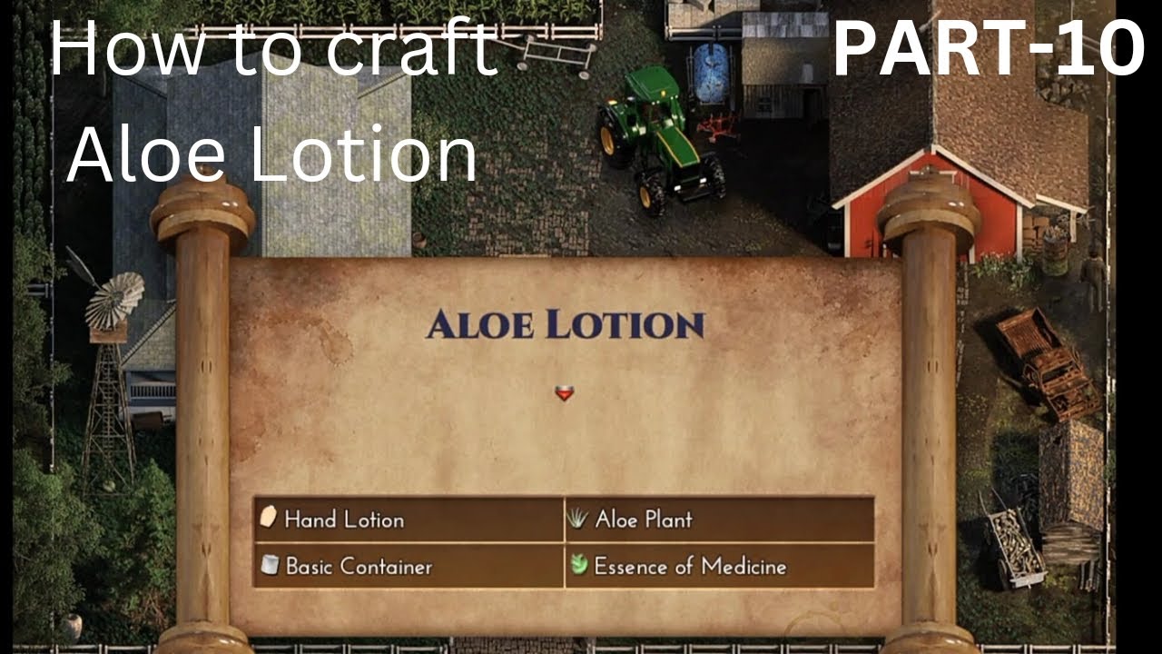 How to craft Aloe Lotion the genesis order Android gameplay part 10 ...