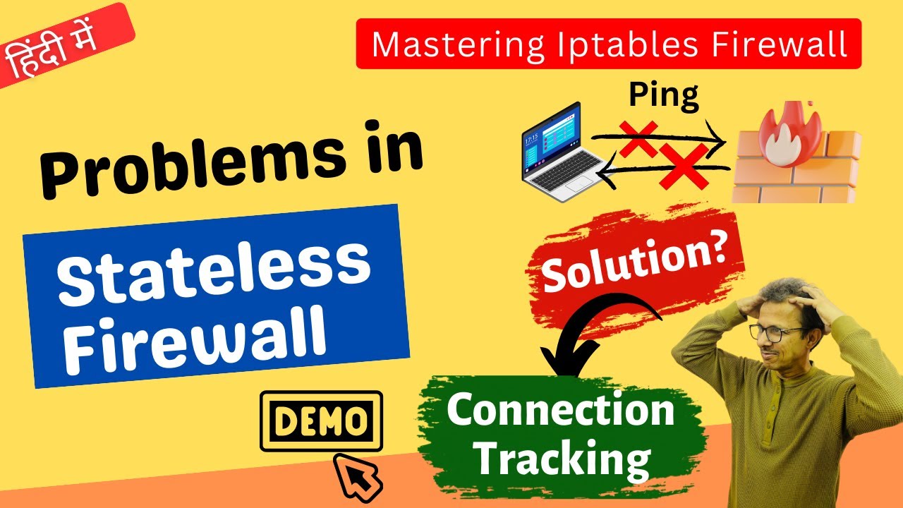 58 Problems In Stateless Firewall Demo Solution Network Security Iptables Firewall Youtube