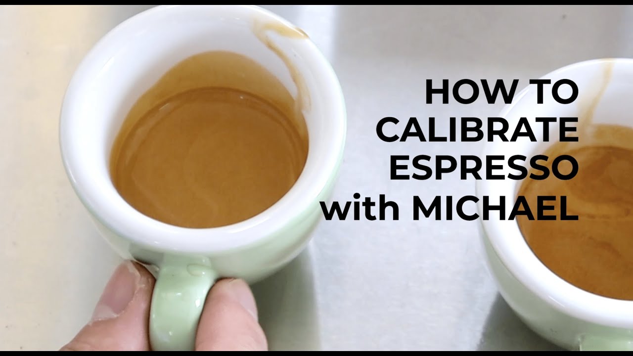 How to Calibrate & Brew the Perfect Espresso with Michael - YouTube