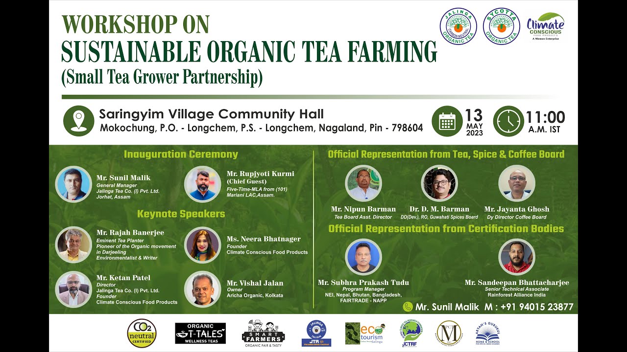 Workshop on Sustainable Organic Tea Farming - YouTube