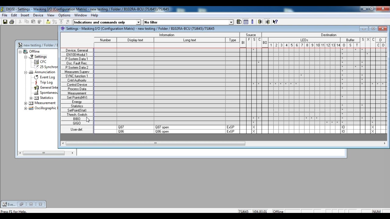 how to configure | event in digsi 4 | check primary value | and ...