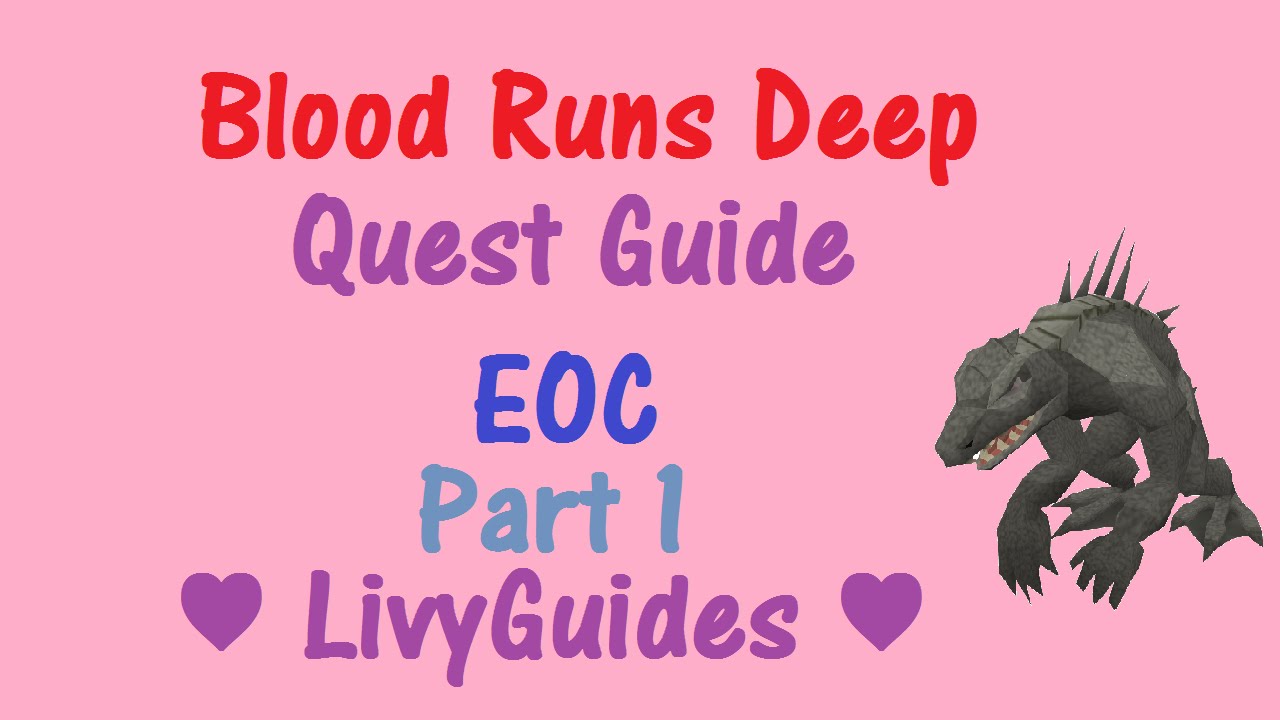 Blood Runs Deep Quest Guide [EoC] Part 1 - YouTube