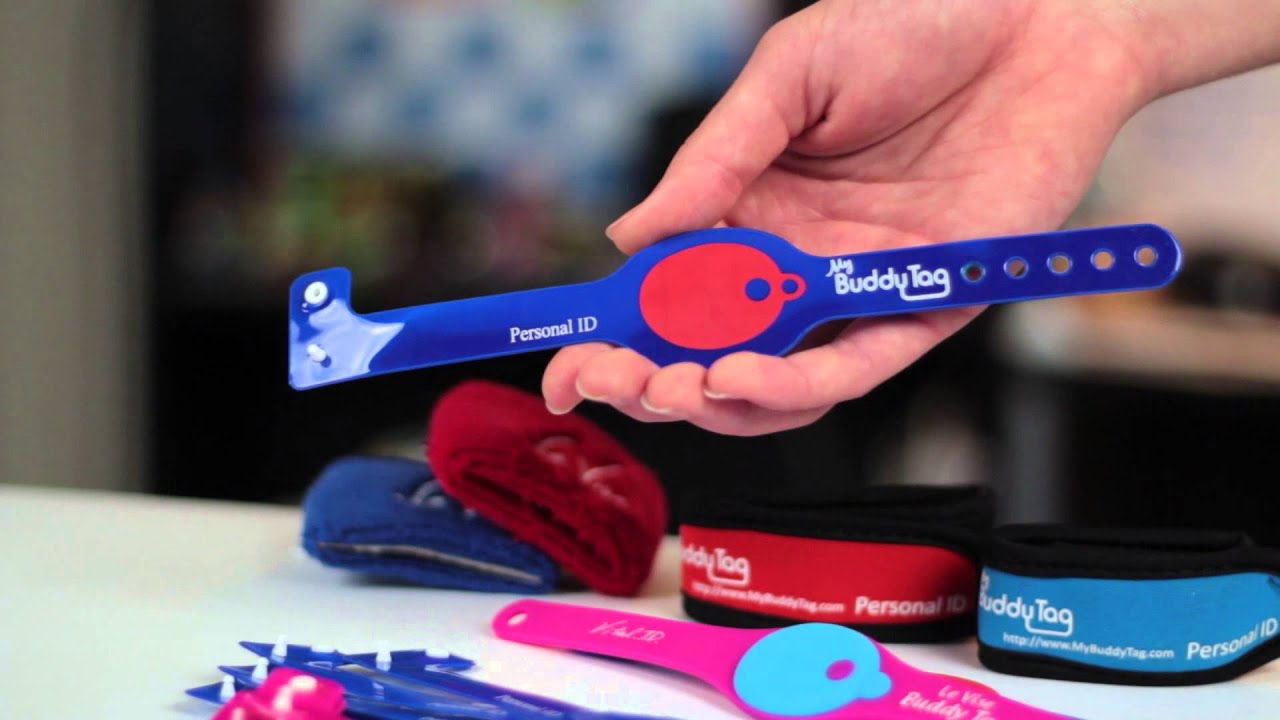 Instructions on How to Use BuddyTag Wristbands - YouTube
