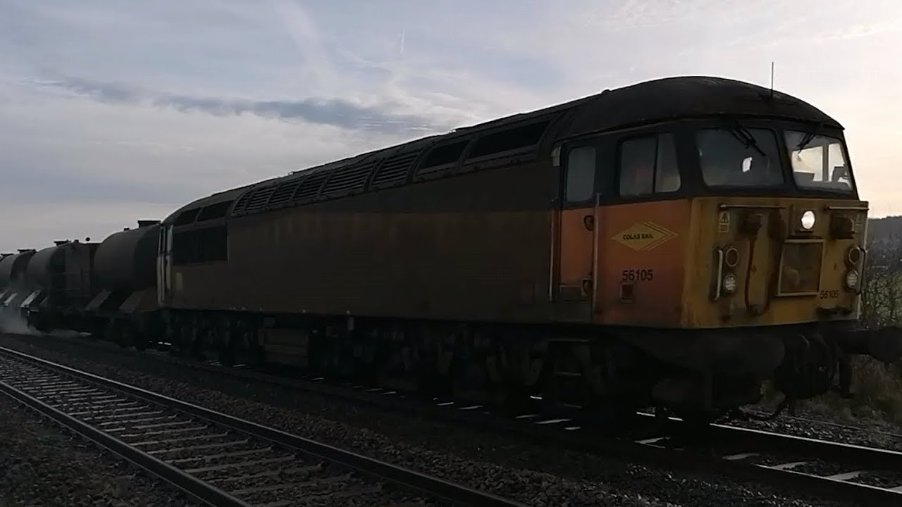 04/12/24 - RHTT - Class 56 Colas - 56105 T&T 56090 - Coleham Lmd to ...
