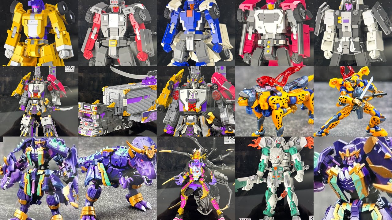 New transformers Samurai figures revealed. Menasor, beast wars figures ...