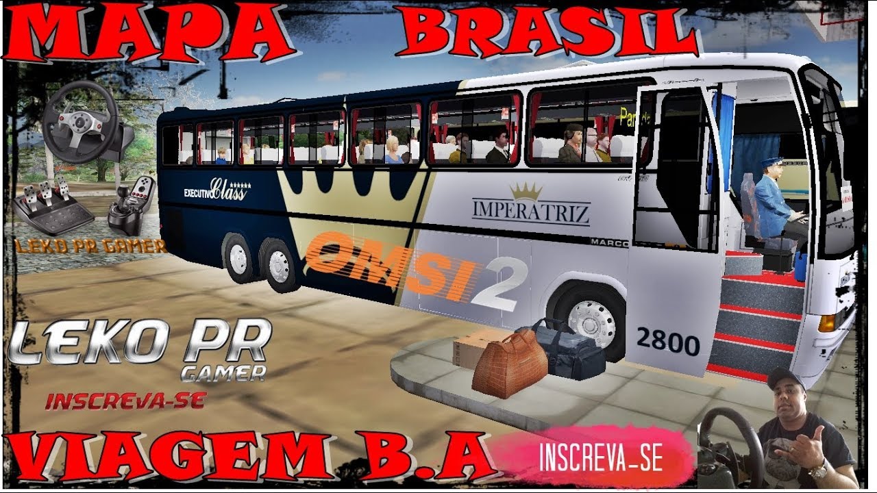 OMSI 2 - MAPA BRASIL VIAGEM BA- G27 - YouTube