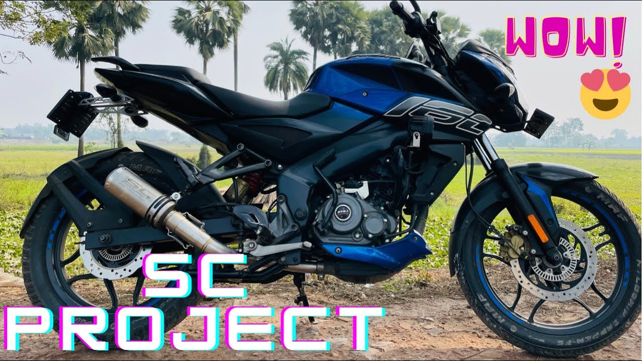 Pulsar NS 160 With SC Project Exhaust And DB Killer || BS6 || Baichung ...