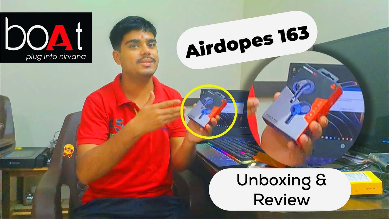 Unboxing the Boat Airdopes 163: What You Need to Know! - YouTube