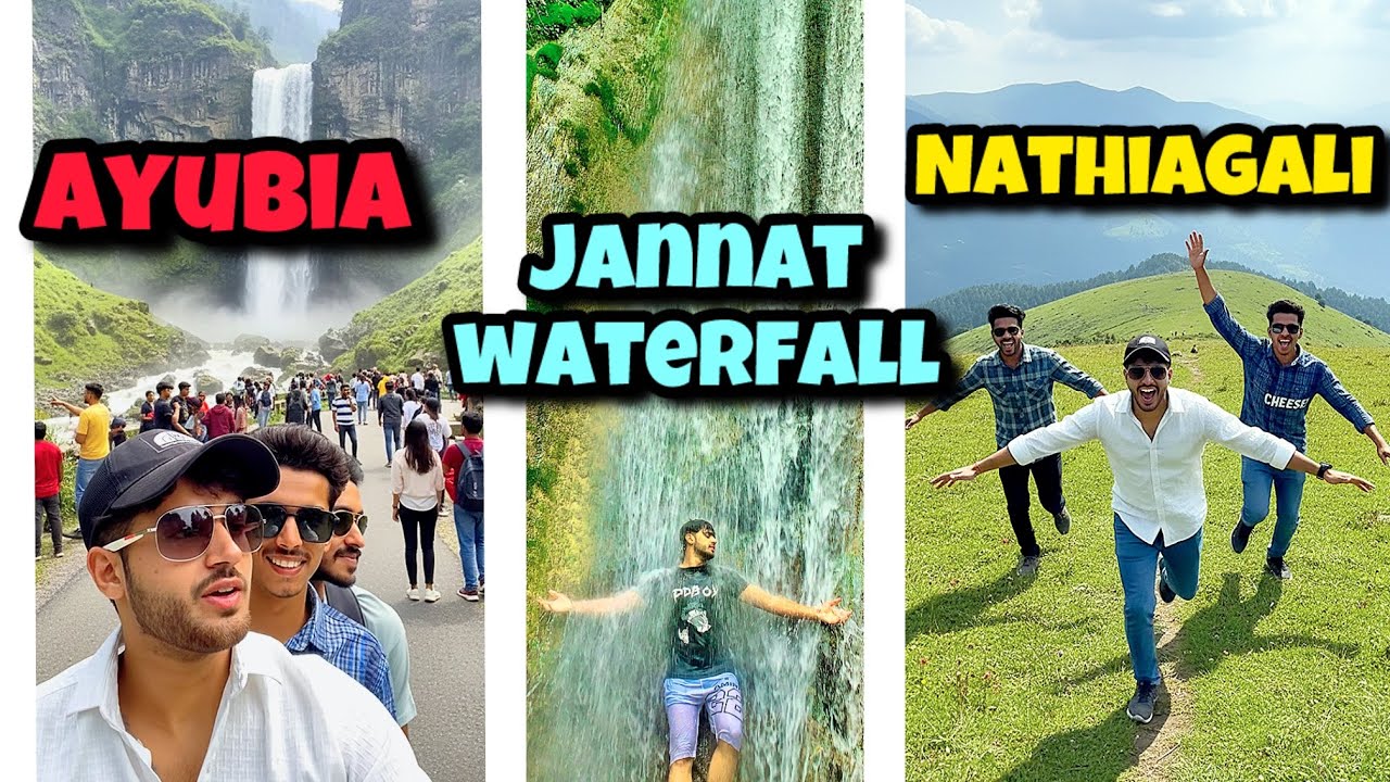 Last Day of our Tour 🥰 | Jannat waterfall is the part of heaven 😍 ...