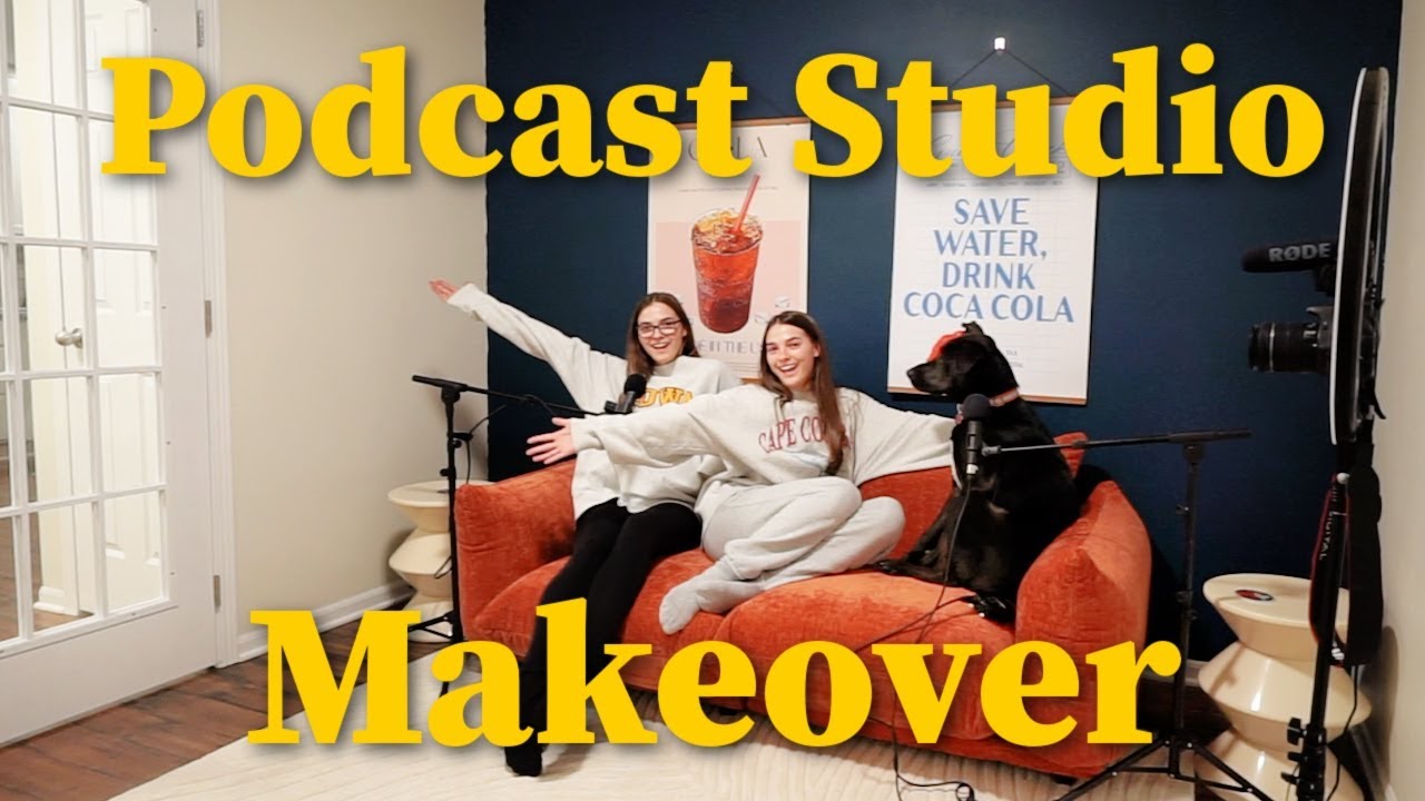 Podcast Studio/Office Makeover! - YouTube