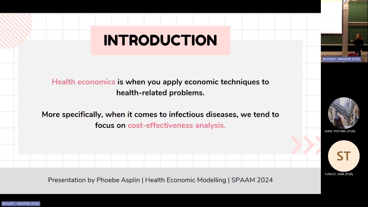 Introduction to health economic modelling in the context of infectious ...