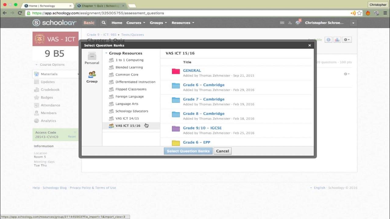 Schoology - A Overview and Best Practices For Teachers - YouTube
