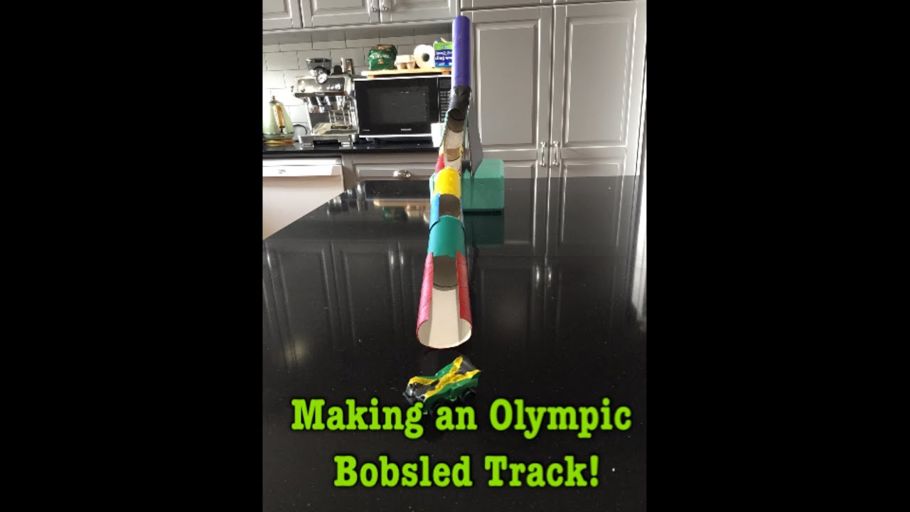 Making an Olympic Bobsled Track - YouTube
