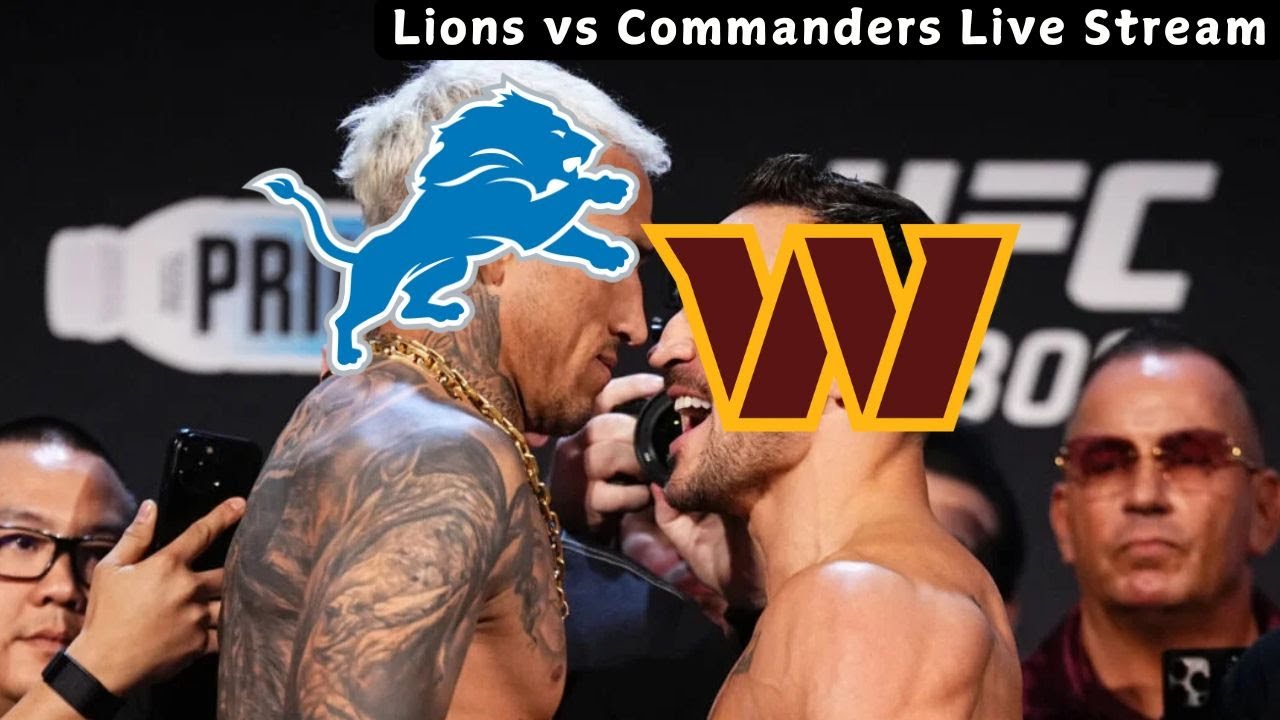 Lions vs Commanders Live Stream - YouTube