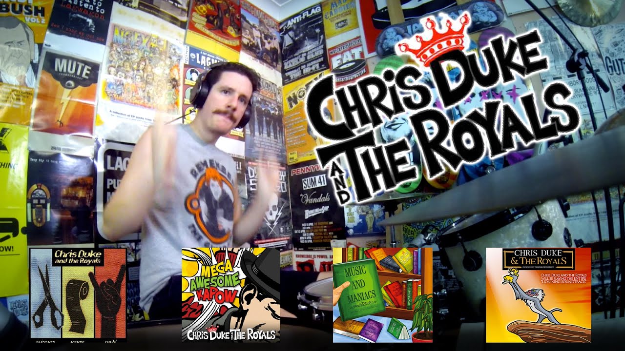 Chris Duke and the Royals: A 5 Minute Drum Chronology - Kye Smith [HD ...