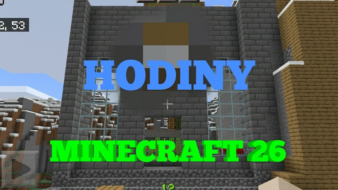 HODINY / MINECRAFT 26 - YouTube