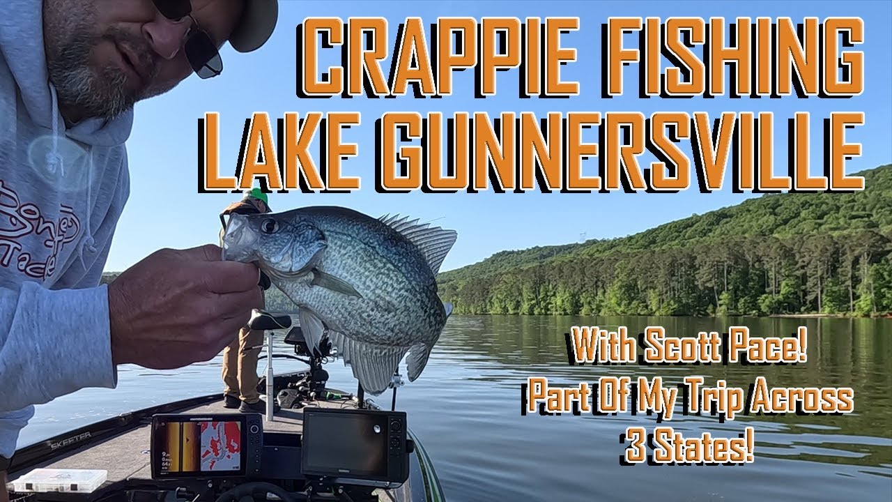 CRAPPIE FISHING LAKE GUNNERSVILLE, AL, With Scott Pace, EP 4023 - YouTube