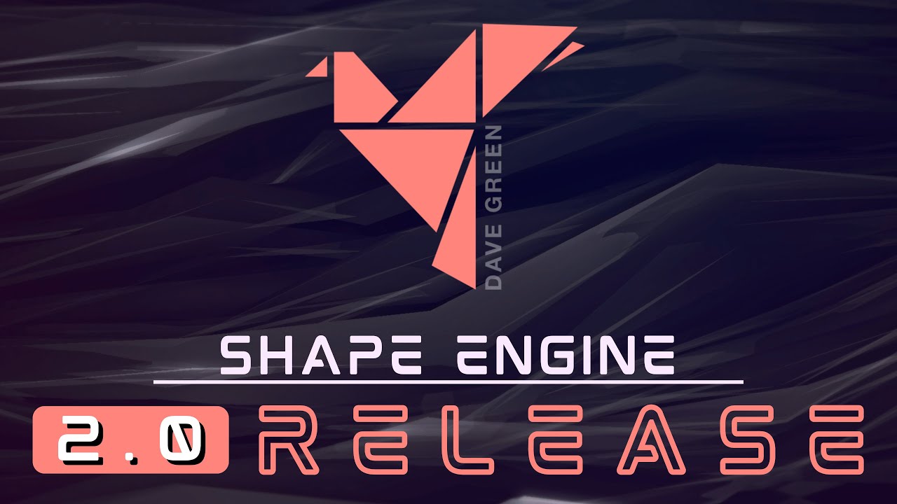 Shape Engine - 2.0 Release - YouTube
