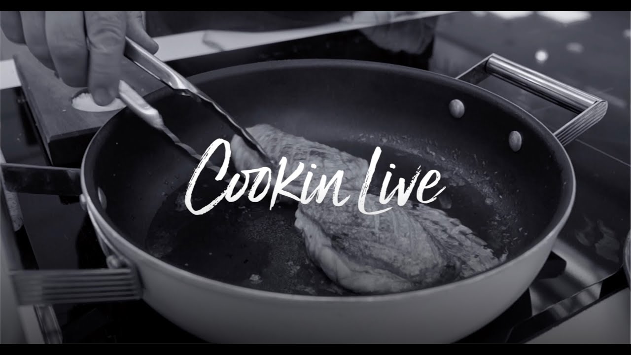 'Cookin Live' in association with Chef Jeffers. Watch as he rustles up ...