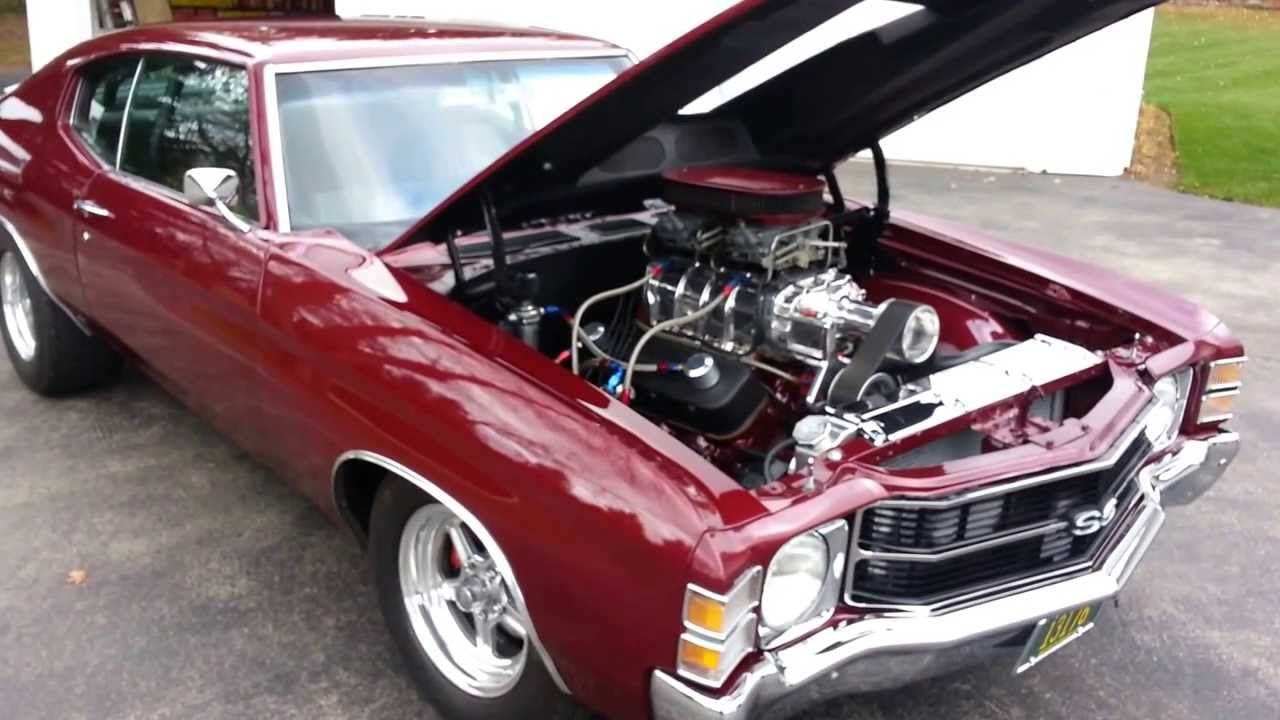 1971 chevelle pro street - YouTube