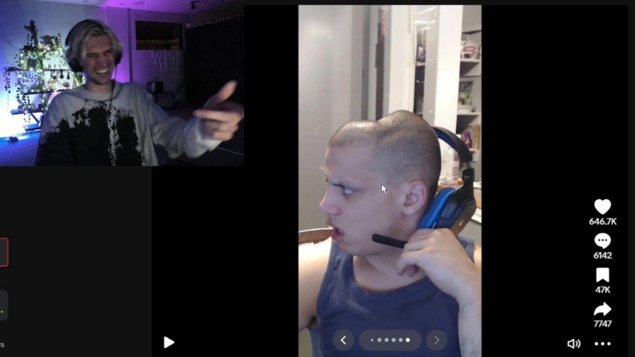 xQc Dies Laughing at Streamer Headset Dents - YouTube