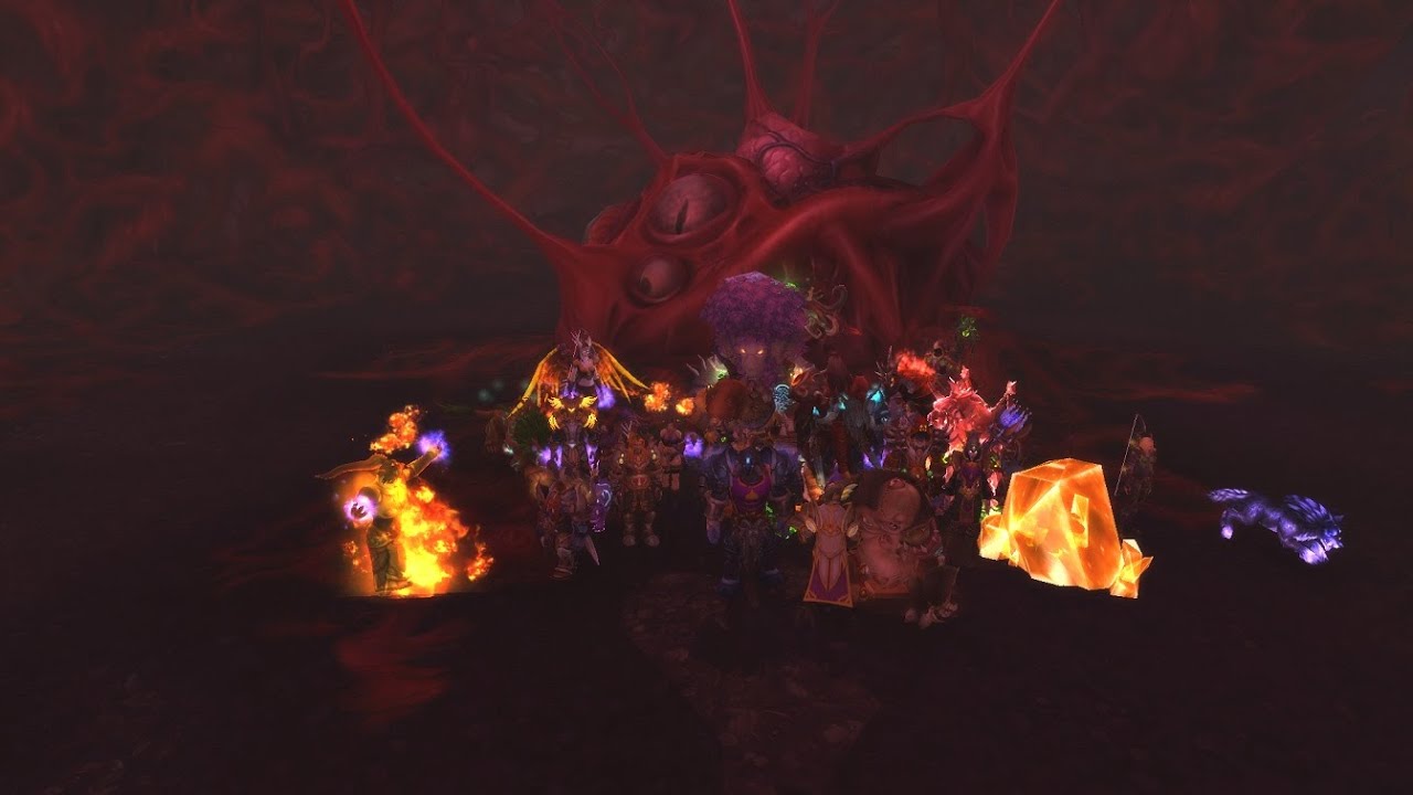 WoW - Il'gynoth, Heart of Corruption N TeN Raid Boss - YouTube