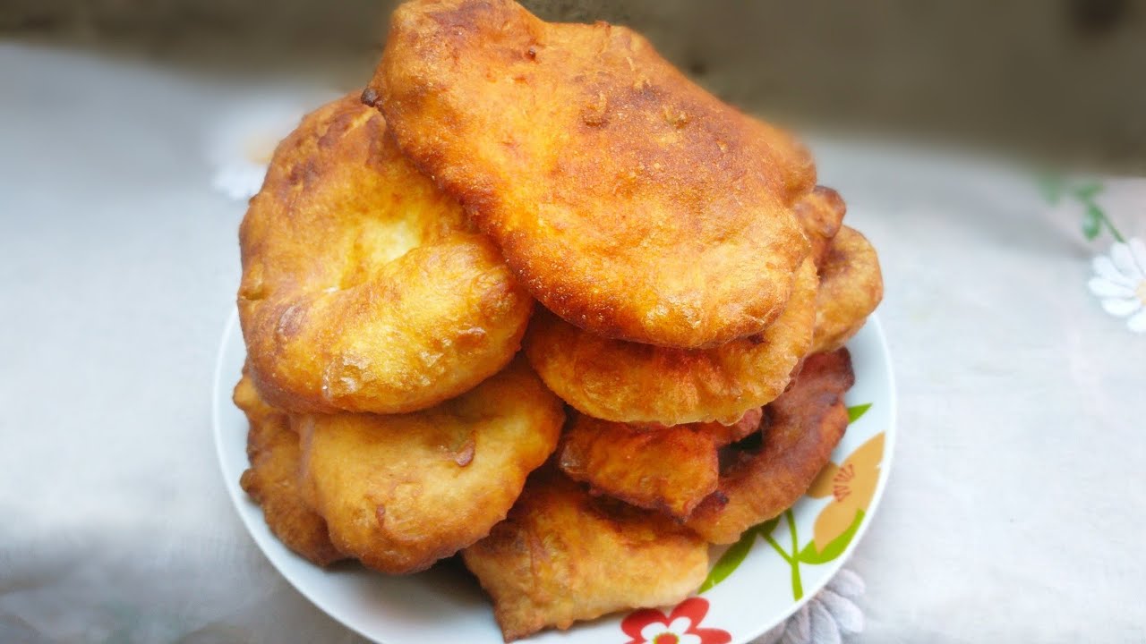 Cómo hacer PAN FRITO Esponjoso Delicioso y Fácil con sólo 2 ...