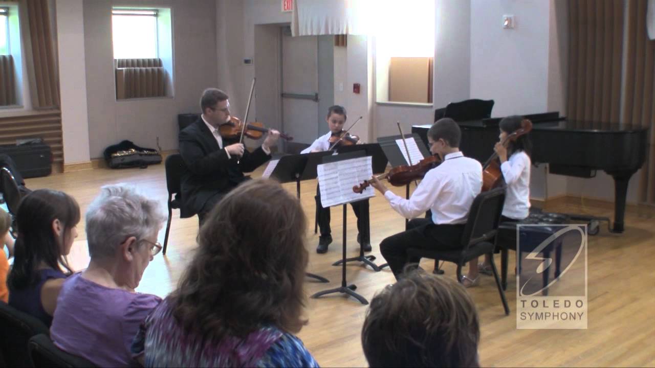Toledo Symphony School of Music Tim Zeithamel, Gus Rahe, Evan Trantham ...