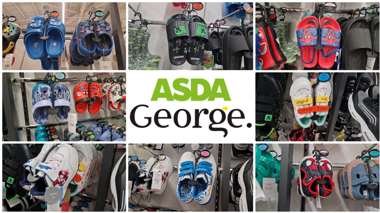 George Boys Shoes & Slippers New Collection May 2024 In Asda Store ...