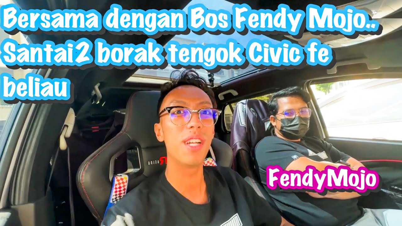 1 HARI BERSAMA @Fendymojo | FENDY NAK JUAL HONDA CIVIC? | TUKAR BRAKE ...