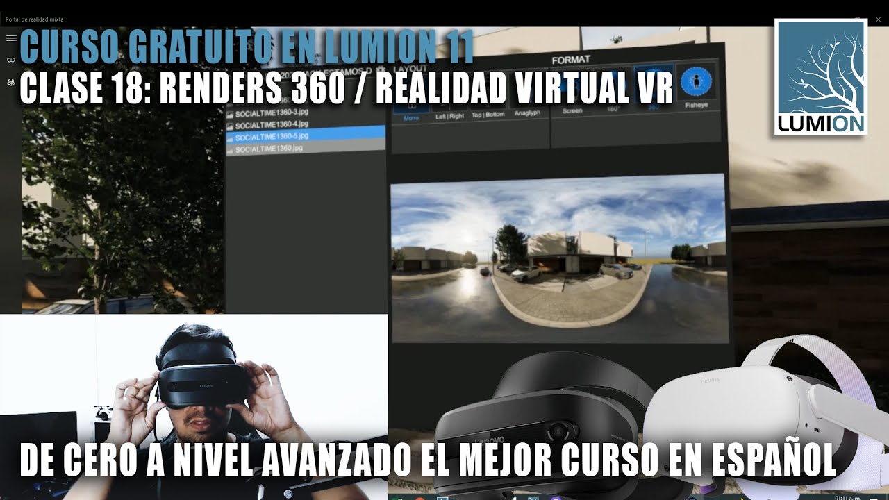 LUMION 11 RENDER 360 Y REALIDAD VIRTUAL | GAFAS VR 👓 - YouTube