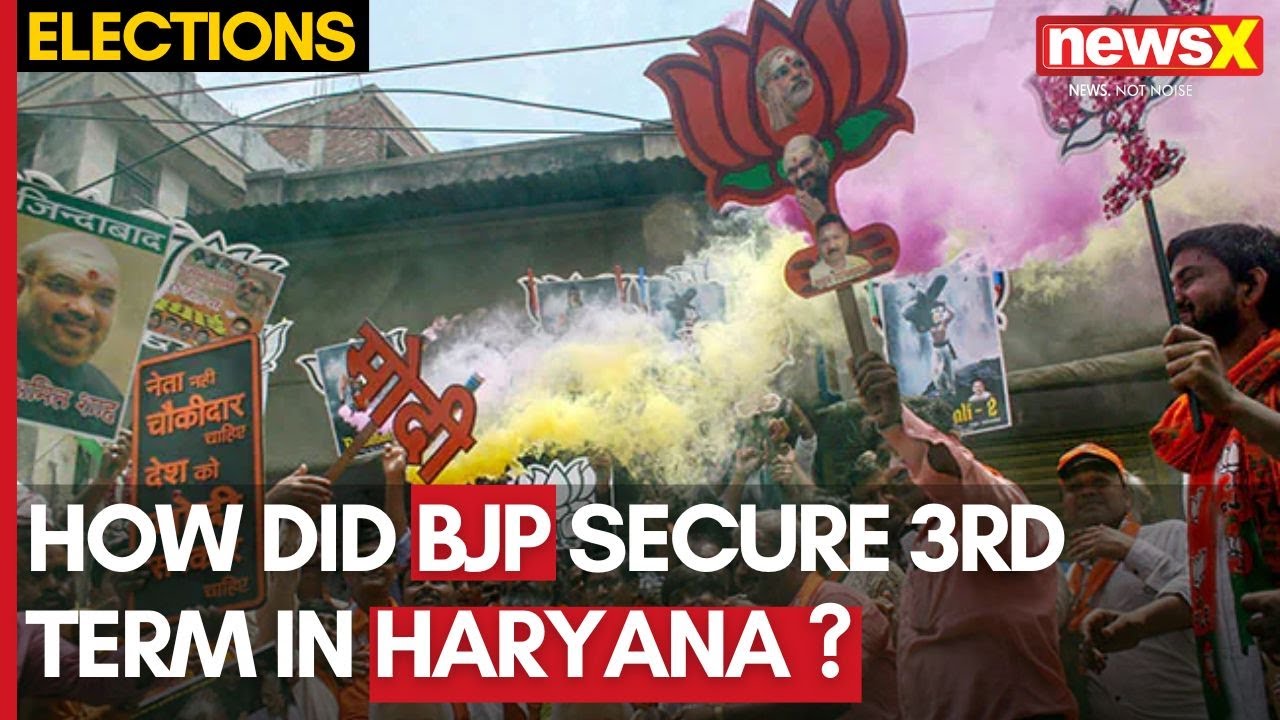 How Did BJP Secure a Historic Third Term in Haryana 2024 Elections ...