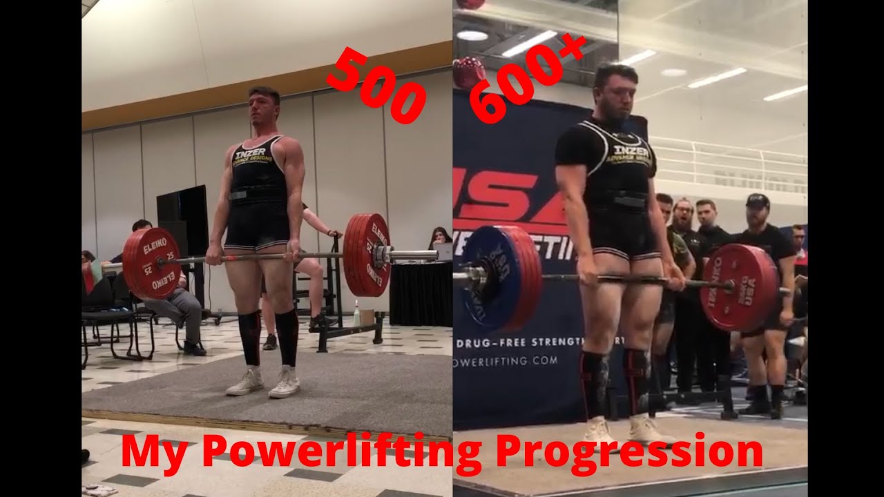 Gaining 100 Pounds on my Deadlift in Under a Year (My Powerlifting ...