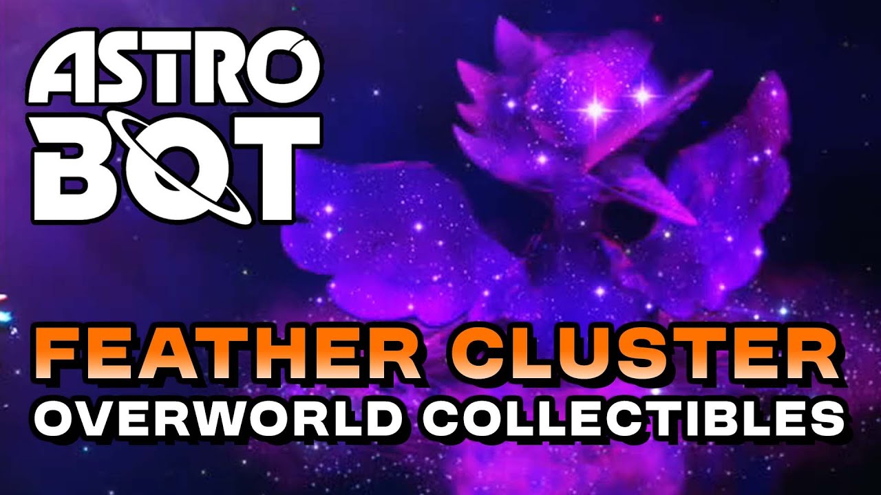 Astro Bot - Feather Cluster All Overworld Collectibles (Bots & Puzzle ...