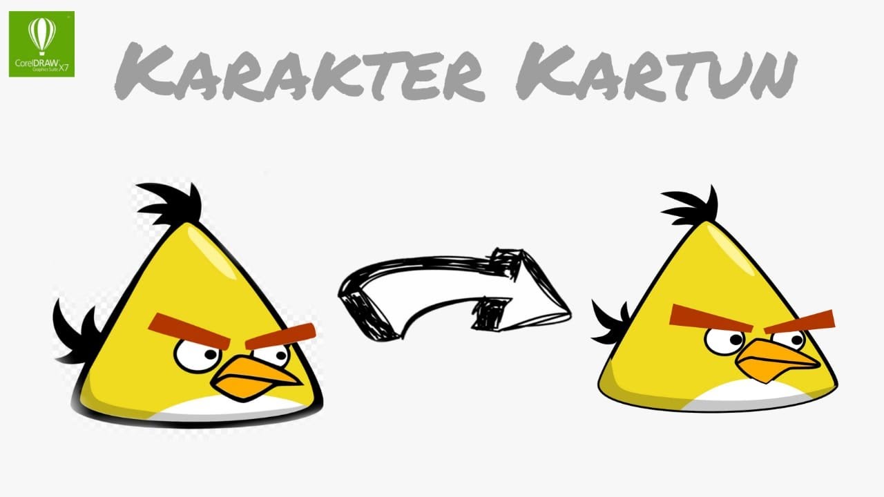 Tutorial Membuat Karakter Kartun Sederhana Menggunakan CorelDRAW X7 ...