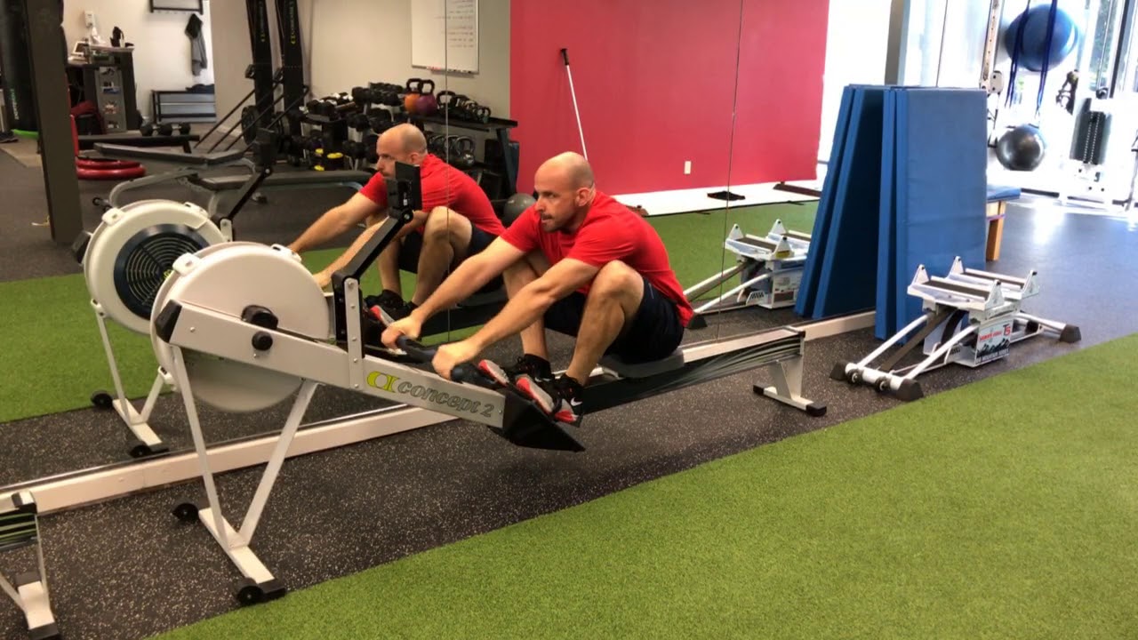 Row Machine Sprints - YouTube