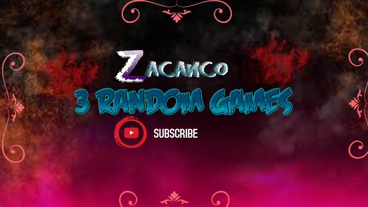 RANDOM GAMES I FOUND FUN - YouTube