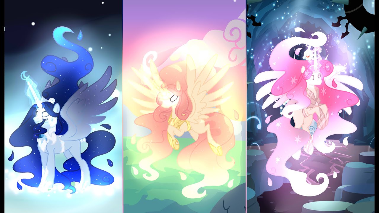 MLP[NG Headcanon](Speedpaint) Ancient Gods of Equestria[Base Edit ...