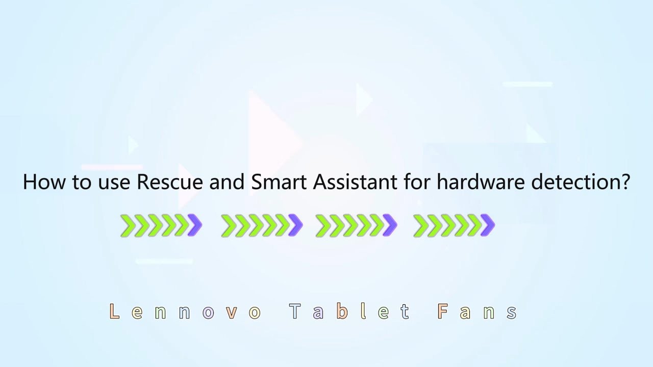 Software Fix (Rescue Smart Assistant Tool) help you do Tablet Hardware ...